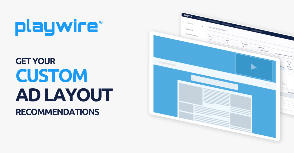 Ad Layout Recommendation Engine | Playwire
